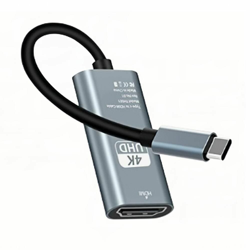 USB-кабель адаптера типа C к HDMI для телефона-планшета MHL Android, черный MHL-кабель переходник USB-C HDMI