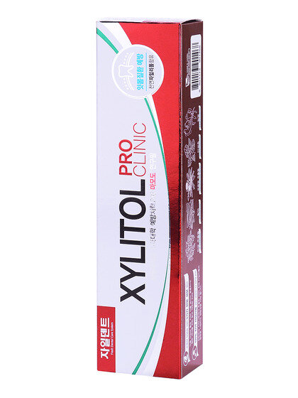 МКН Xylitol Зубная паста Xylitol Pro Clinic 130g (oritental medicine contained) purple color
