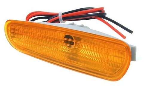 Volvo S40/V40 96-00 фонарь-катафот правый в бампер желтый, DEPO 773-1402R-AQ (1 шт.)