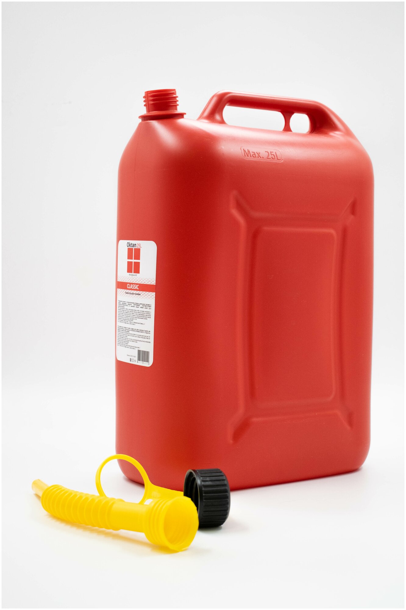 Канистра для топлива 25 литров красная