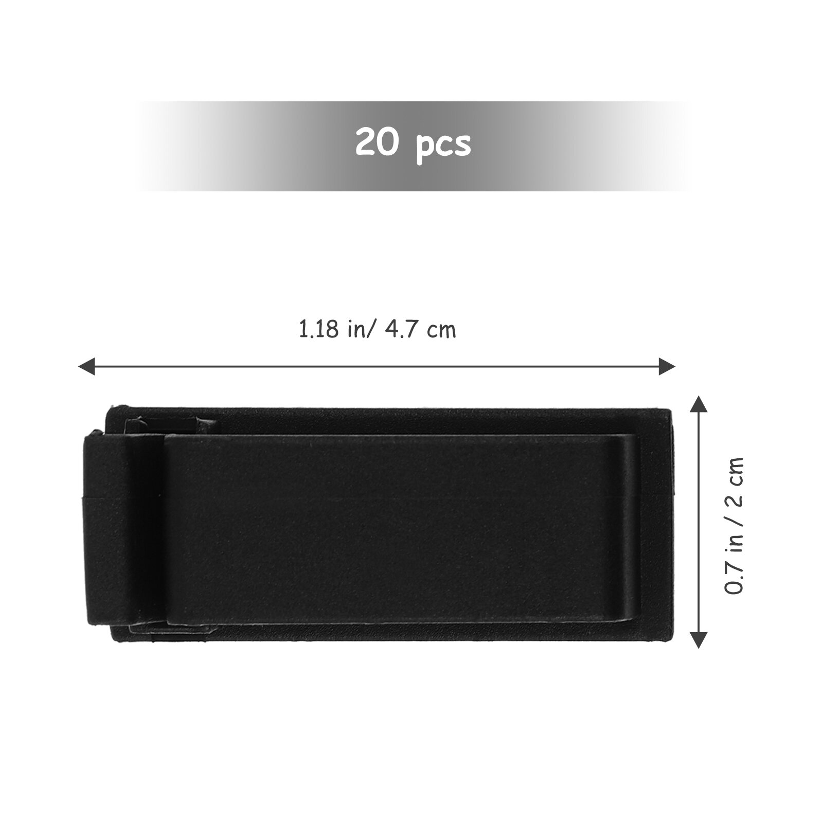 20 Шт Держатель Кабелей На Самоклеющейся Basis Органайзер Для USB 4 7X2Cm