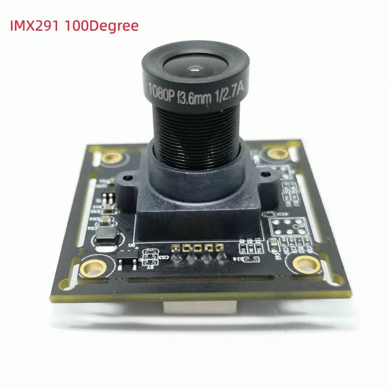 Модуль камеры 1080p, 2 МП CMOS IMX291, широкоугольный, 130 градусов, без искажений, USB2.0 UVC Plus и Play для USB промышленного зрения
