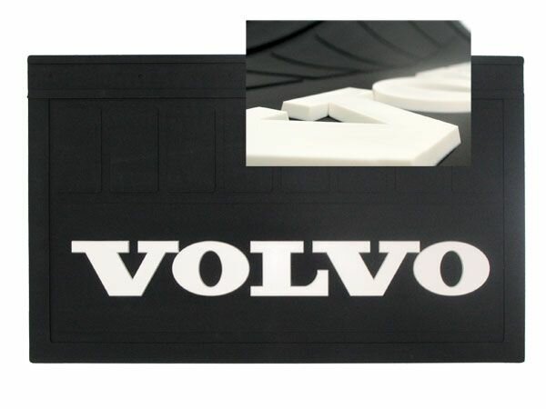 Брызговики грузовые для VOLVO (58х36см) Резина. Чёрные. (2 штуки) Сделано в России. (10035)