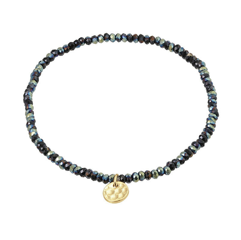 Браслет, стекло, бисер