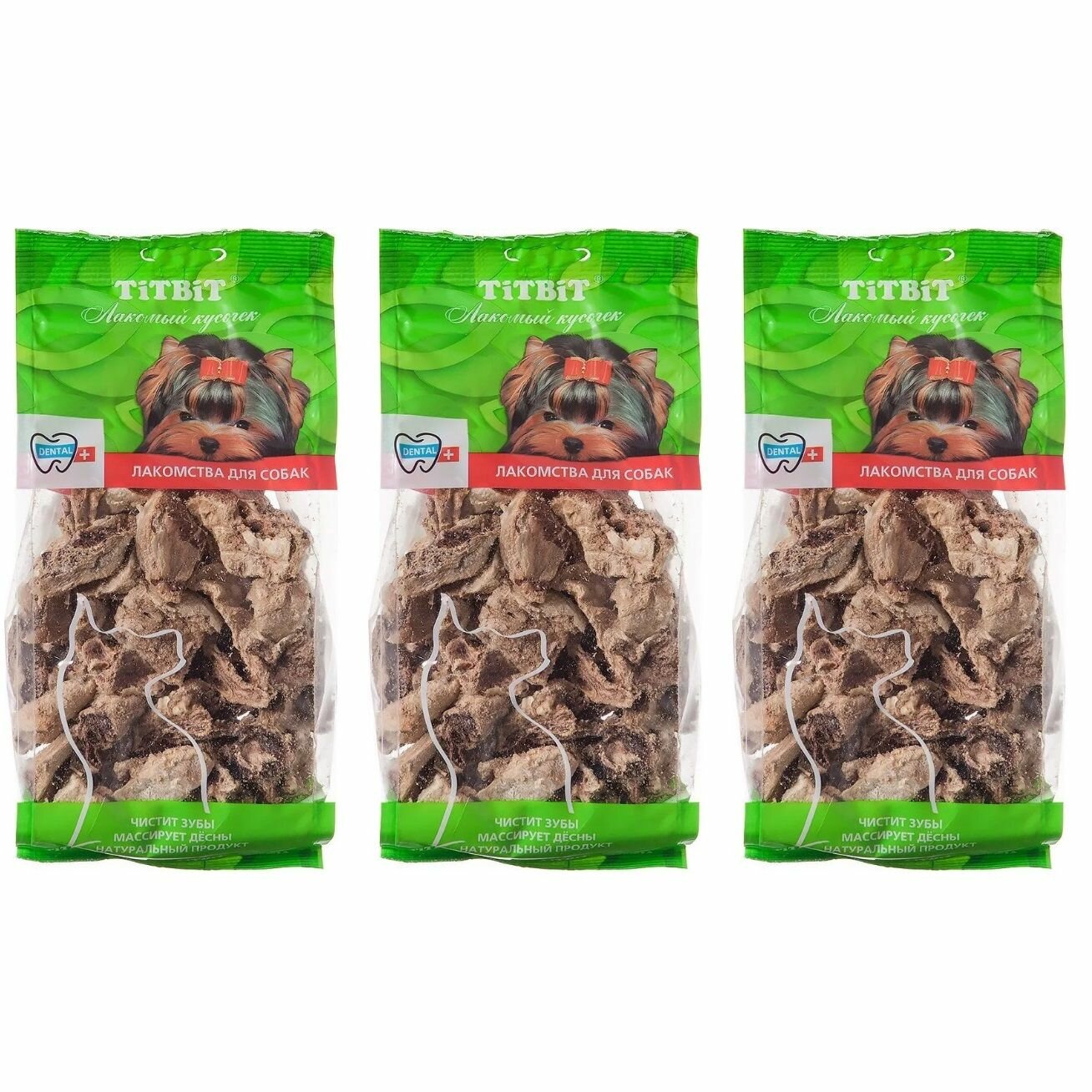Titbit Лакомство для собак Легкое баранье XL, 70 г, 3 уп
