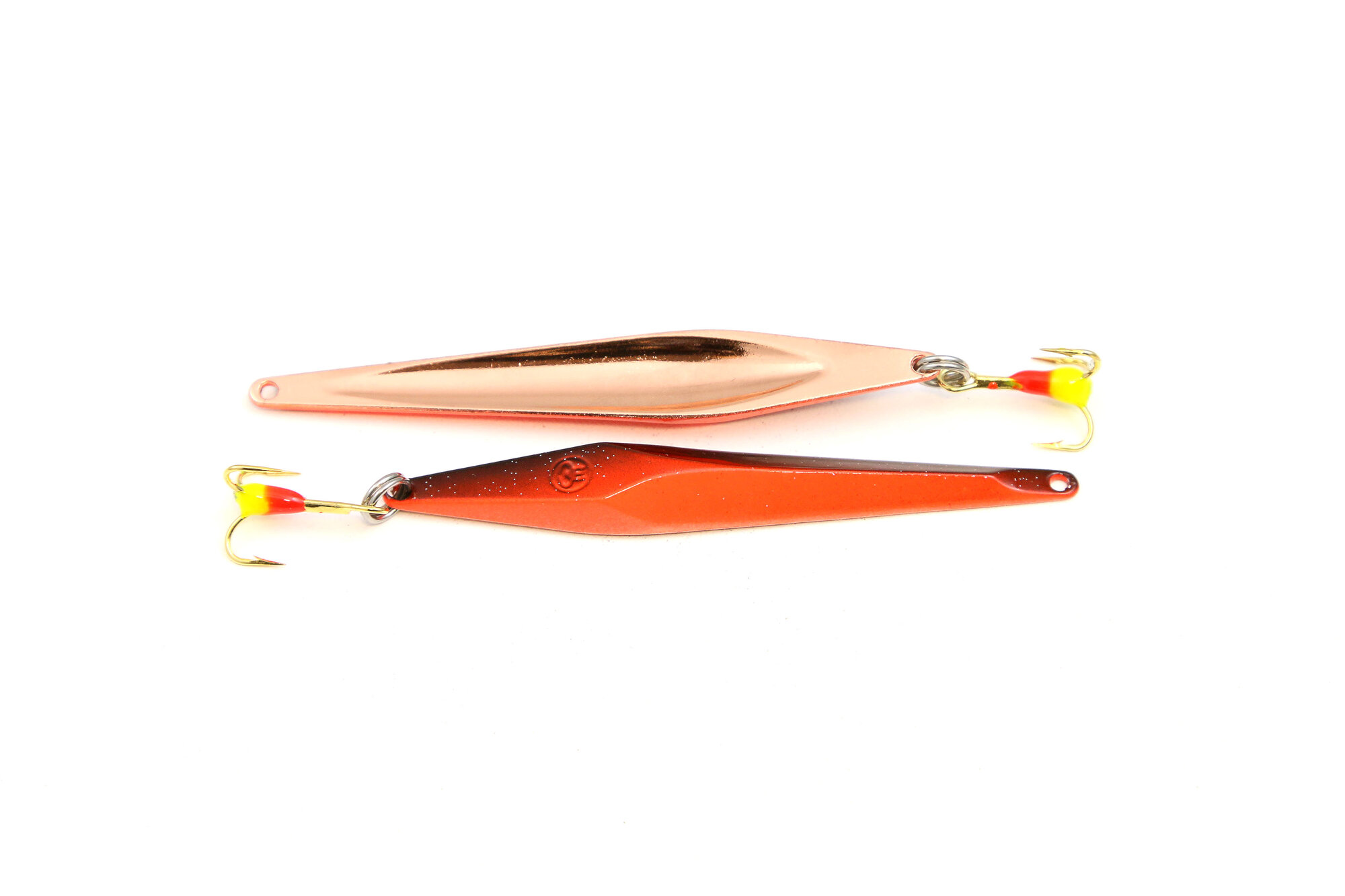 Блесна колеблющаяся NILS MASTER Dueler зима вертикал. тройник с каплей 9.0г 75мм #179 C/Red