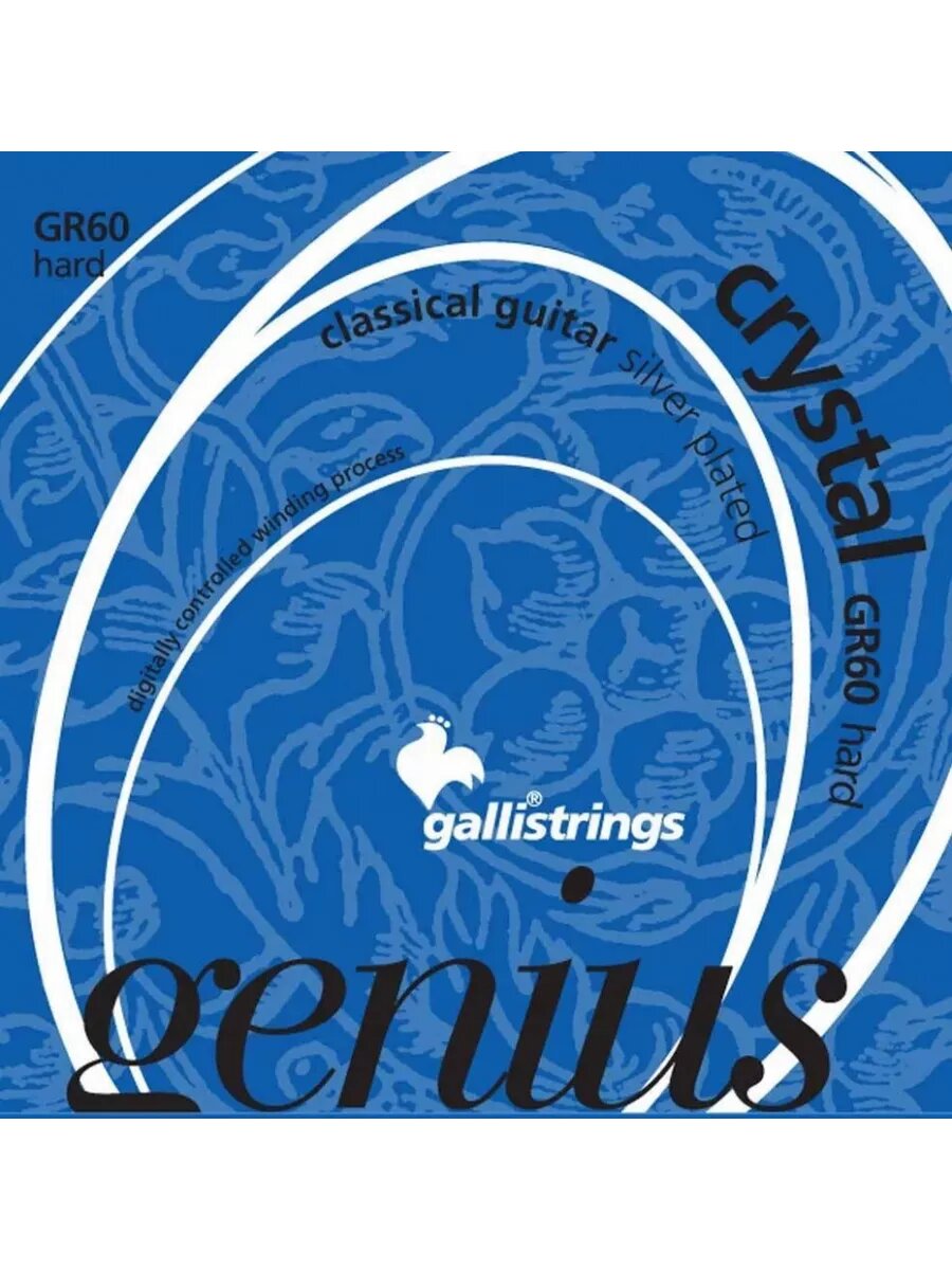 Комплект струн для классической гитары GR60 Genius Crystal