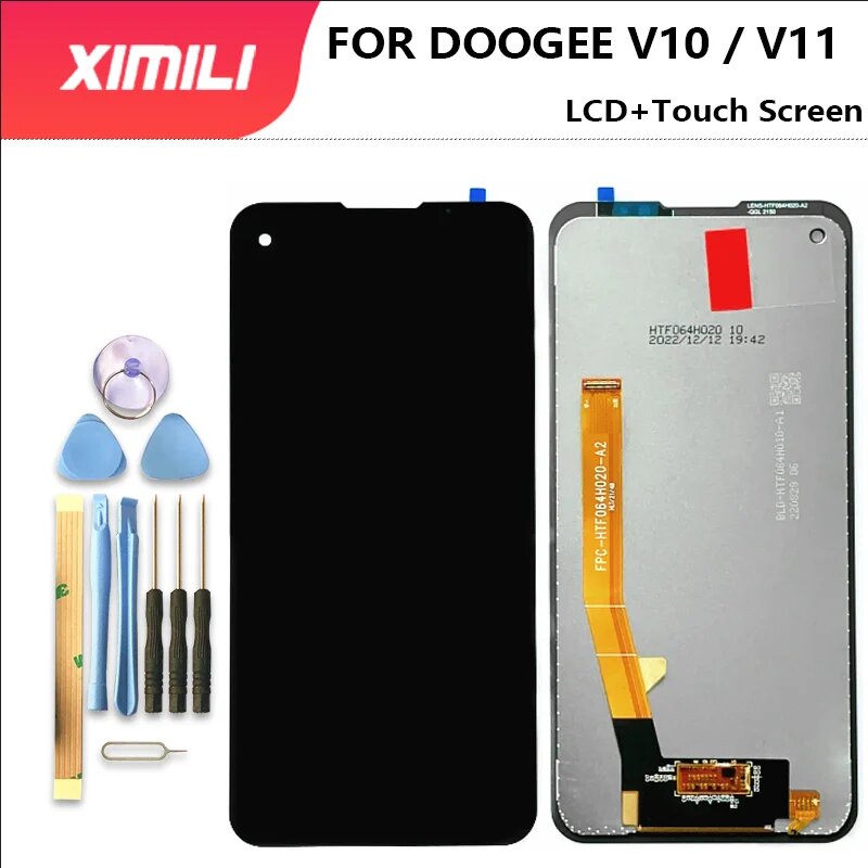 6,39 дюймовый новый оригинальный ЖК-дисплей DOOGEE V10 + сенсорный экран дигитайзер Original v10
