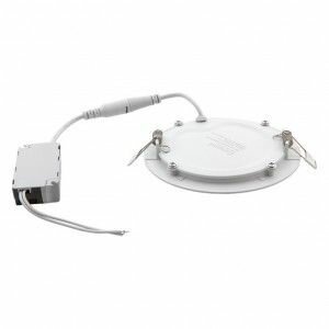 General светильник встраиваемый даунлайт (панель) 8W 6500K 6K 120 (врезное 105)х16 круг белый (RLP) ИУ IP20 412700