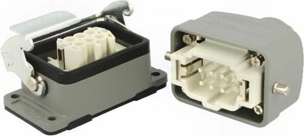 Разъем MOLEX 0936030044 HDC "папа" + "мама" S-E PIN 6 6+PE размер 6В прямой 1 шт