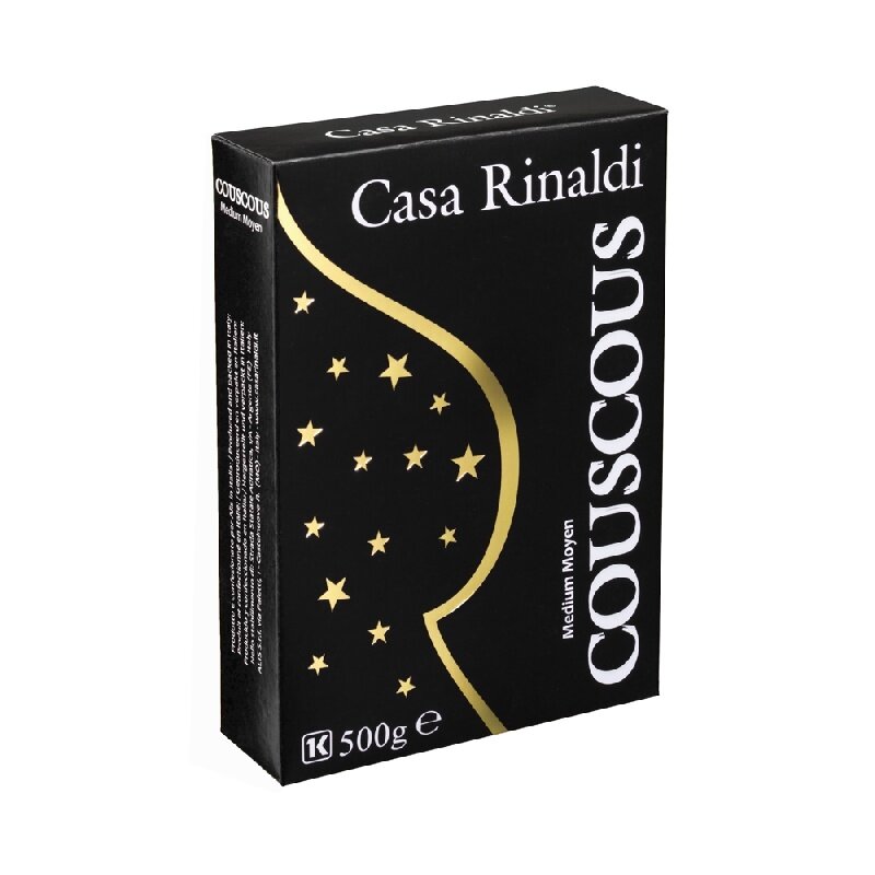 Кус Кус Casa Rinaldi из твердых сортов пшеницы /картон/ 500г