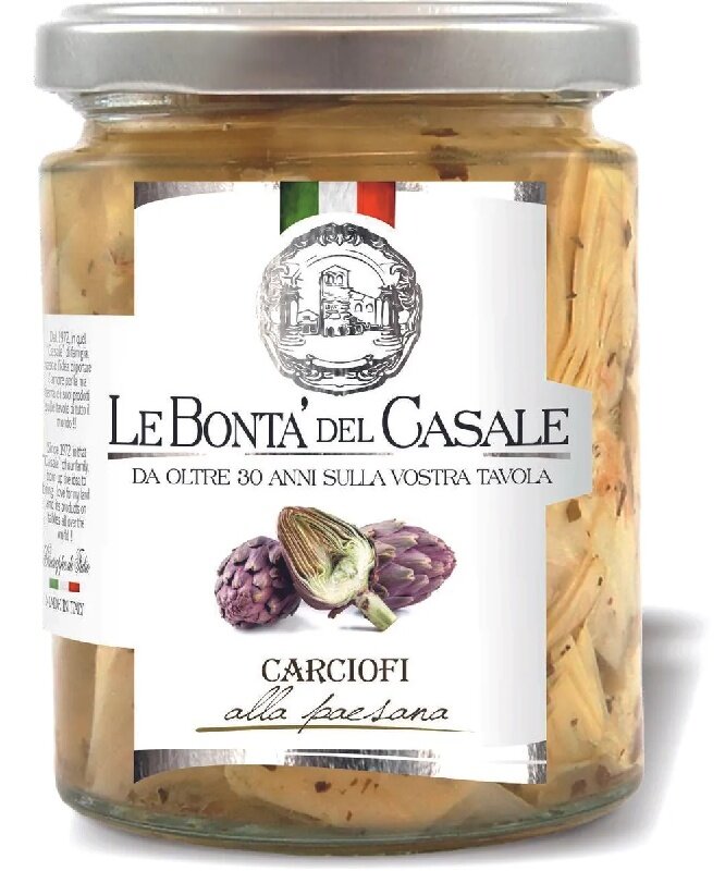 Артишоки LE BONTA' DEL CASALE кусочки по-апулийски /стекло/ 314мл