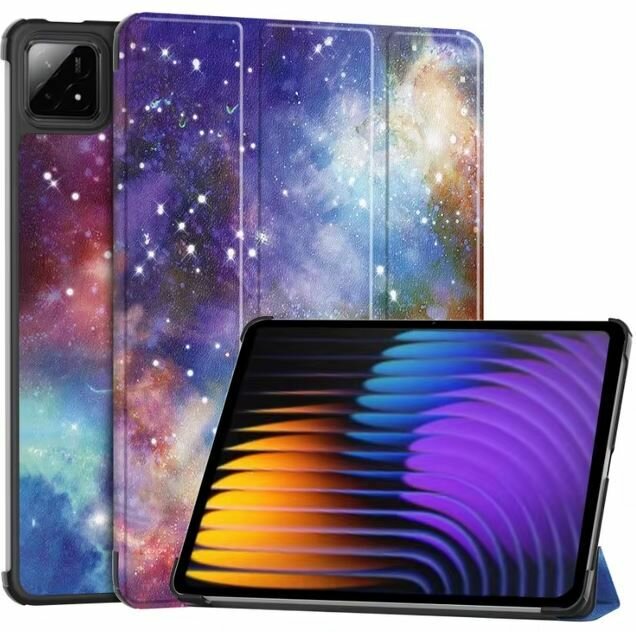 Чехол на Xiaomi Pad 7 / Pad 7 Pro / Ксиаоми Пад 7 2024 года, 11.2 дюйма, умный с магнитом, вселенная