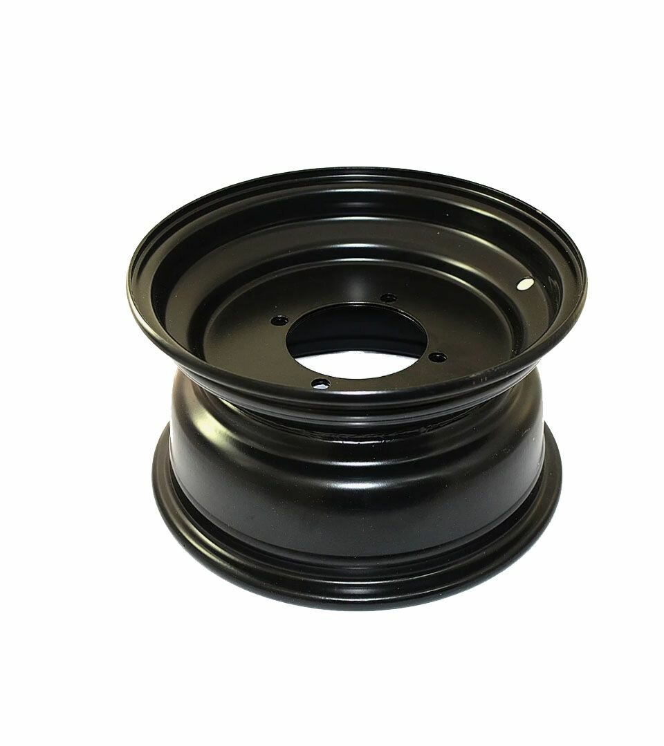 Диск SCOUT для ATV 8", 8"х 5,7" (4х110) ЦО 90 мм, ET -7, черный, штампованный