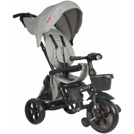 Трехколесный велосипед Tech Team Ricco Grey (серый)