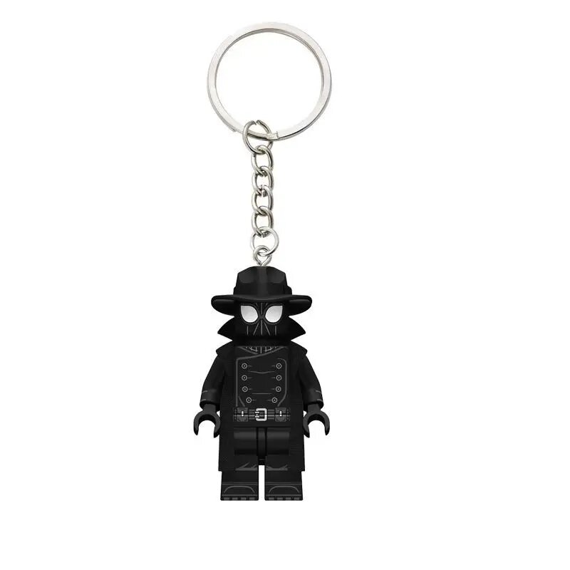 Брелок LEGO Человек-паук Гвен Майлз, черный, 04
