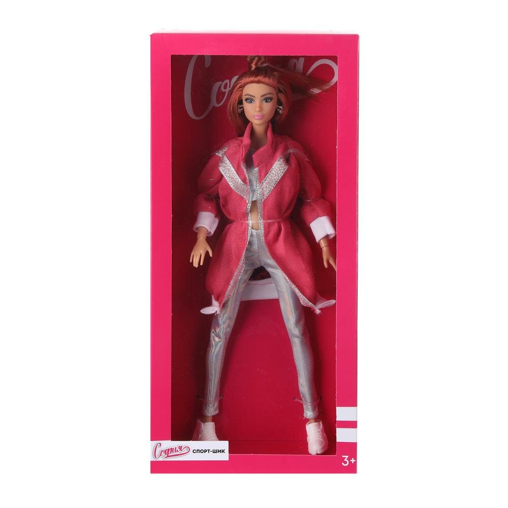 Кукла руки и ноги подвижные, 29 см. София на подиуме Карапуз SSH-03-BB