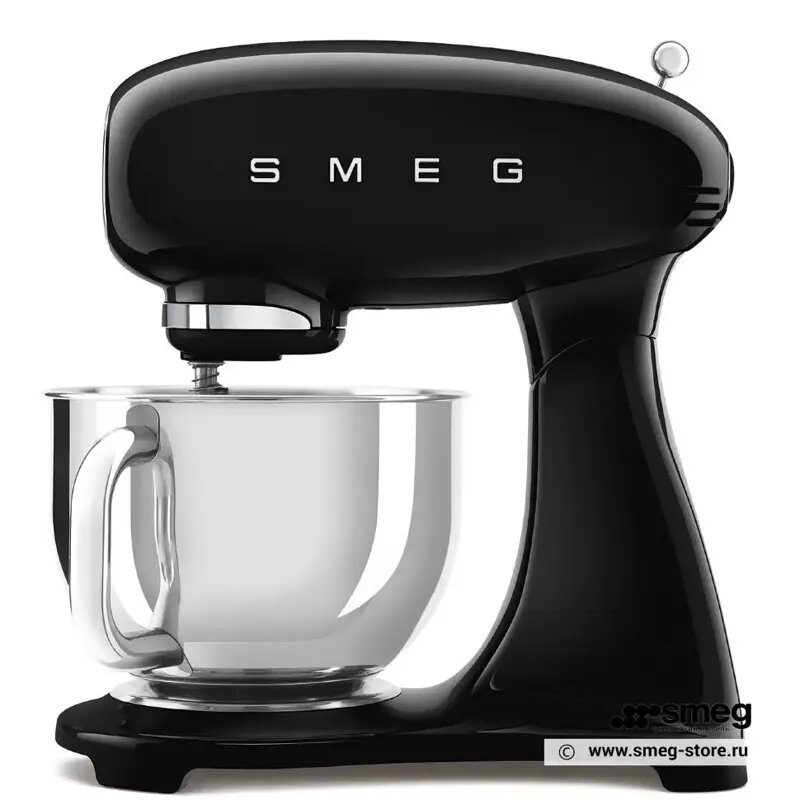 Миксер планетарный Smeg SMF03BLEU 800Вт черный