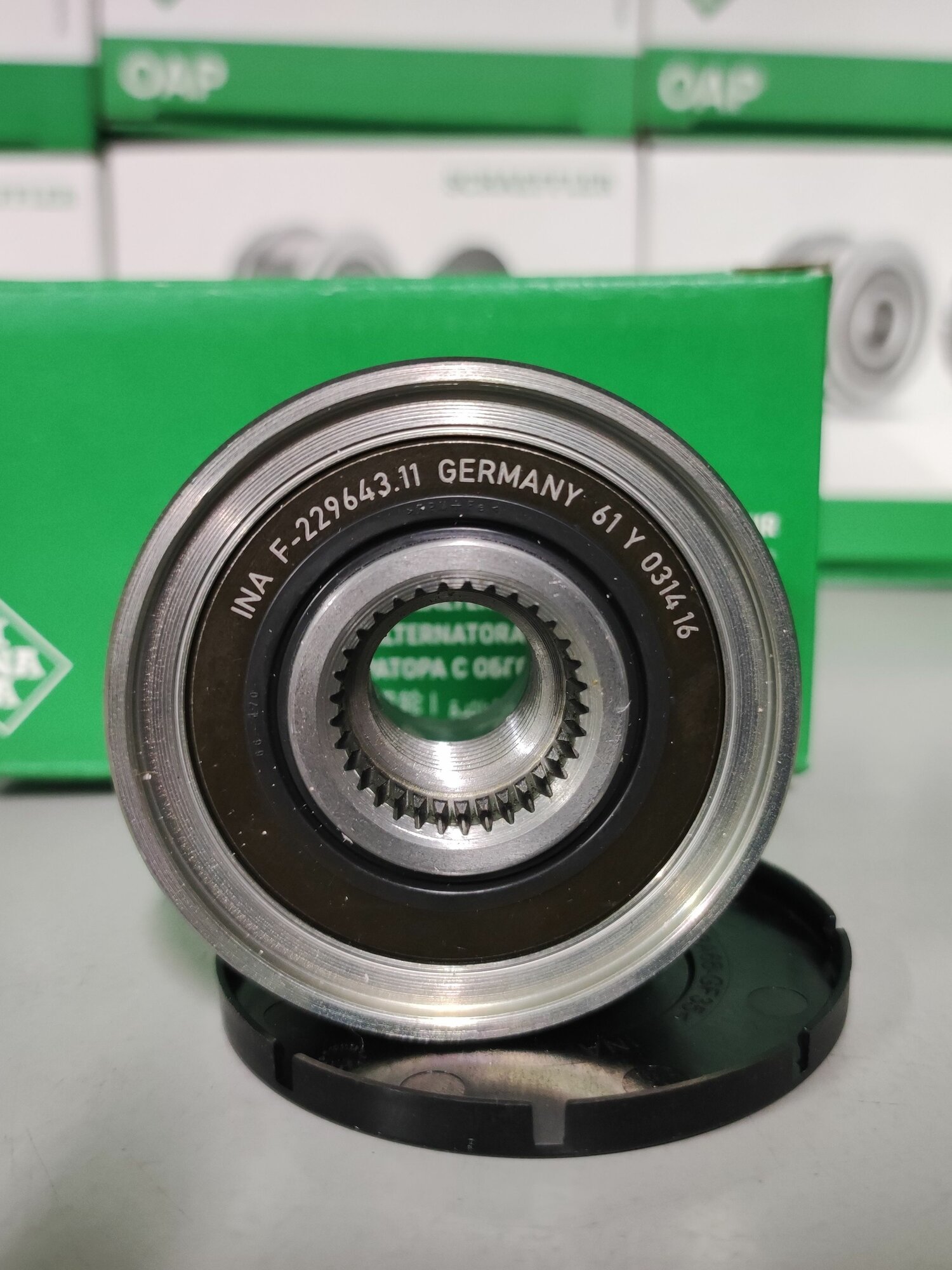 Обгонная муфта генератора INA 535003010 F-229643. XX