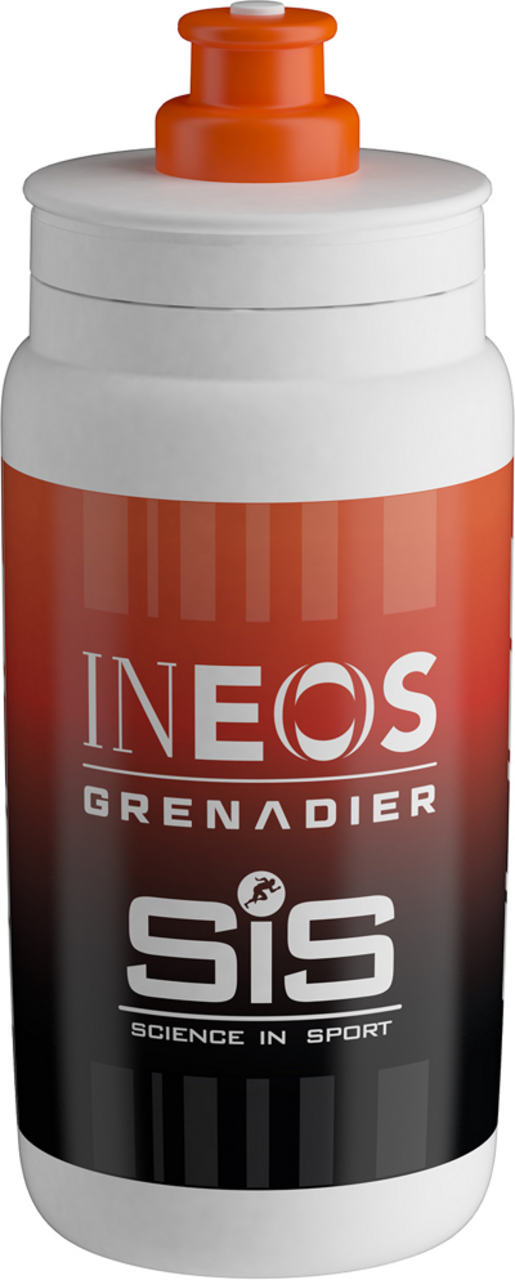 Фляга Elite 550 мл Fly Team INEOS STYLE Белый Оранжевый