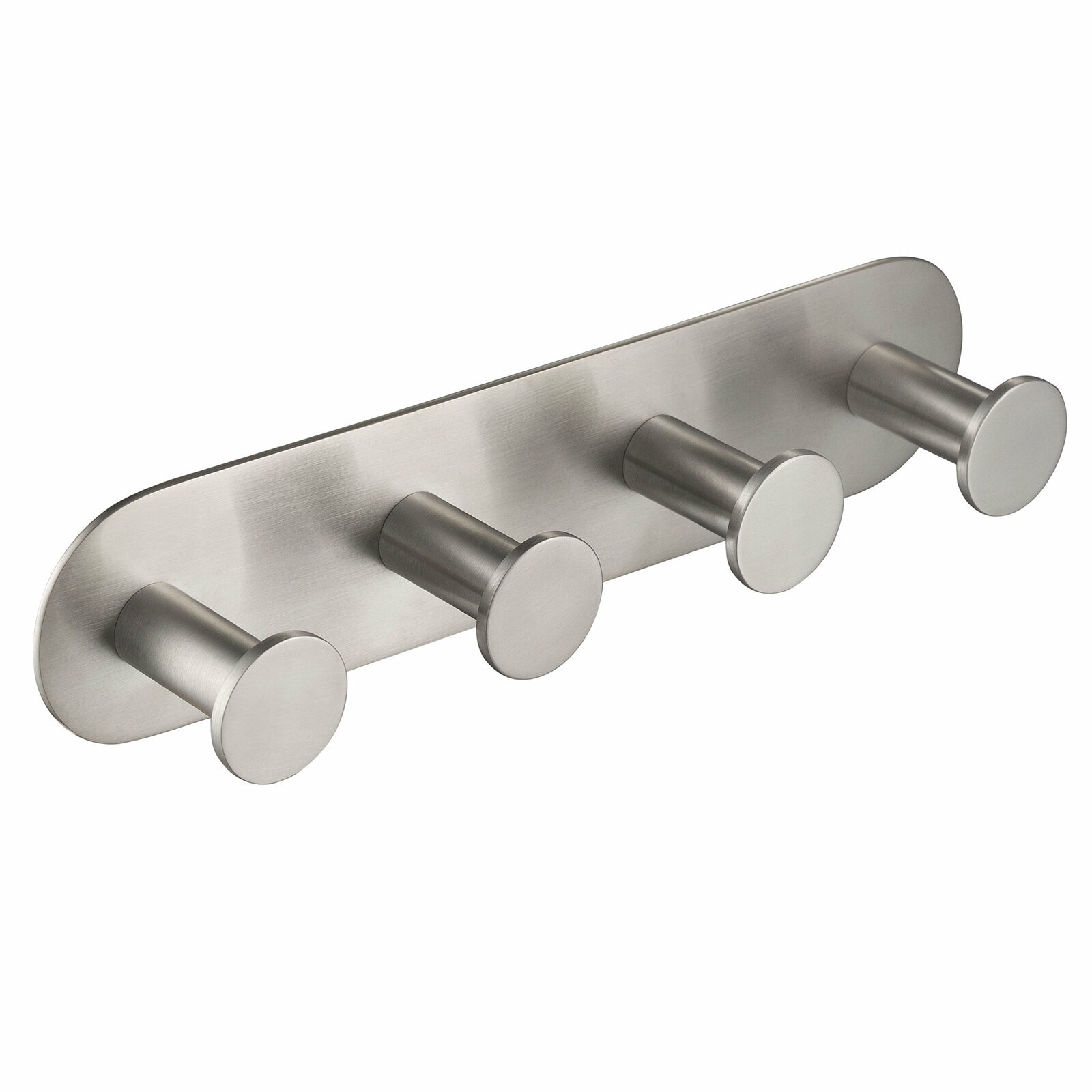 Вешалка Timo Saona, 4 крючка, матовый никель, крепление на шурупах