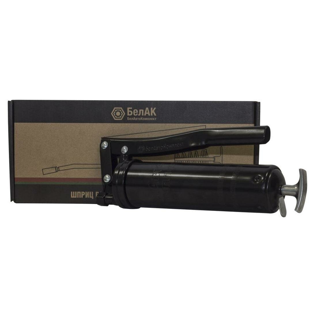 Шприц БелАК БАК.00020, рычажно-плунжерный, для смазки, 300 мл