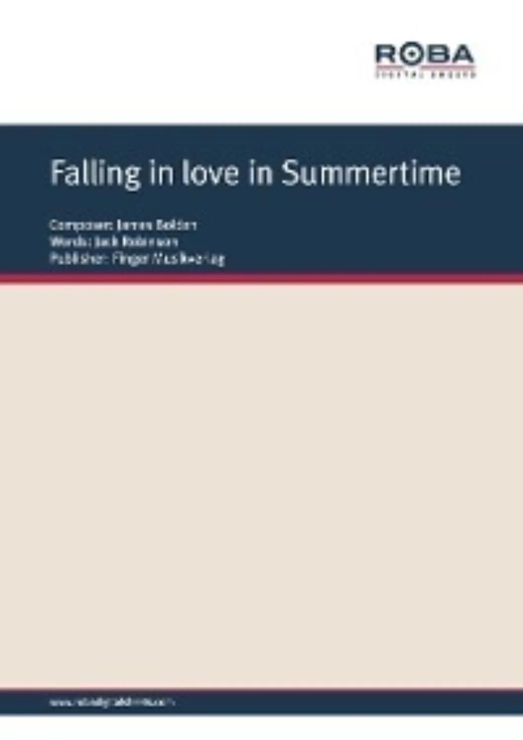 Falling in love in Summertime [Цифровая книга]