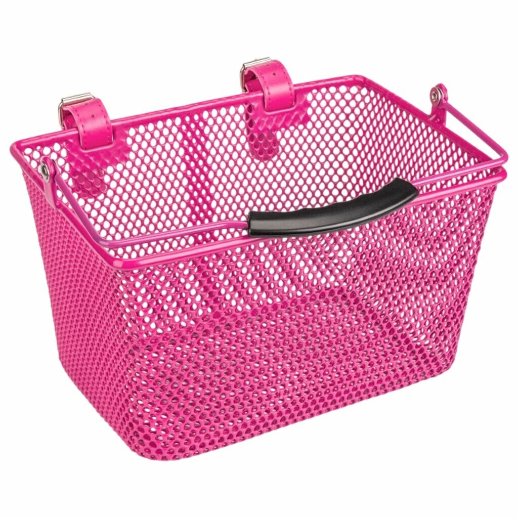 Передняя корзина для тяжелых железных велосипедов Съемная Переносная корзина для детских велосипедов для поездок на свежем воздухе