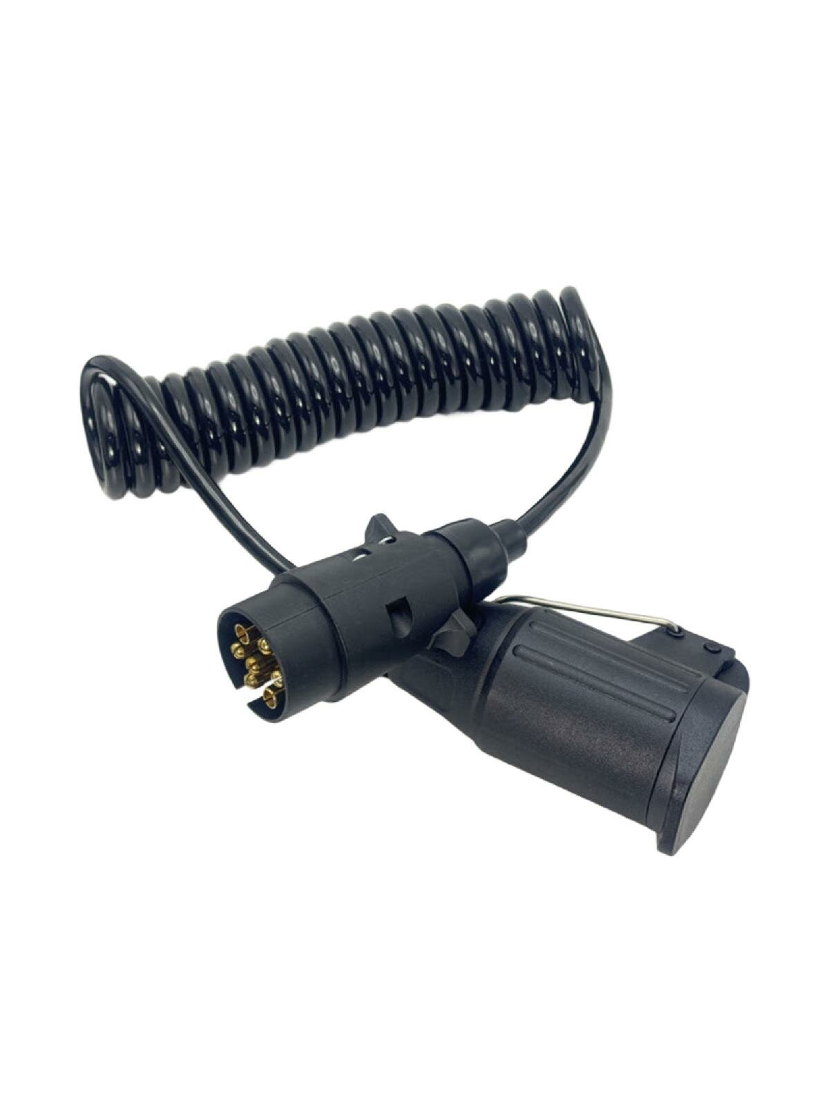 АБС Весна спиральный кабель прицепа 7 пин на 13-контактный электрический жгут проводов Шнура