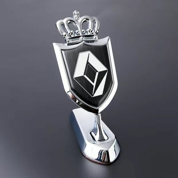 Эмблема капота Renault/персонализированный металлический значок Renault /автомобиль универсальный
