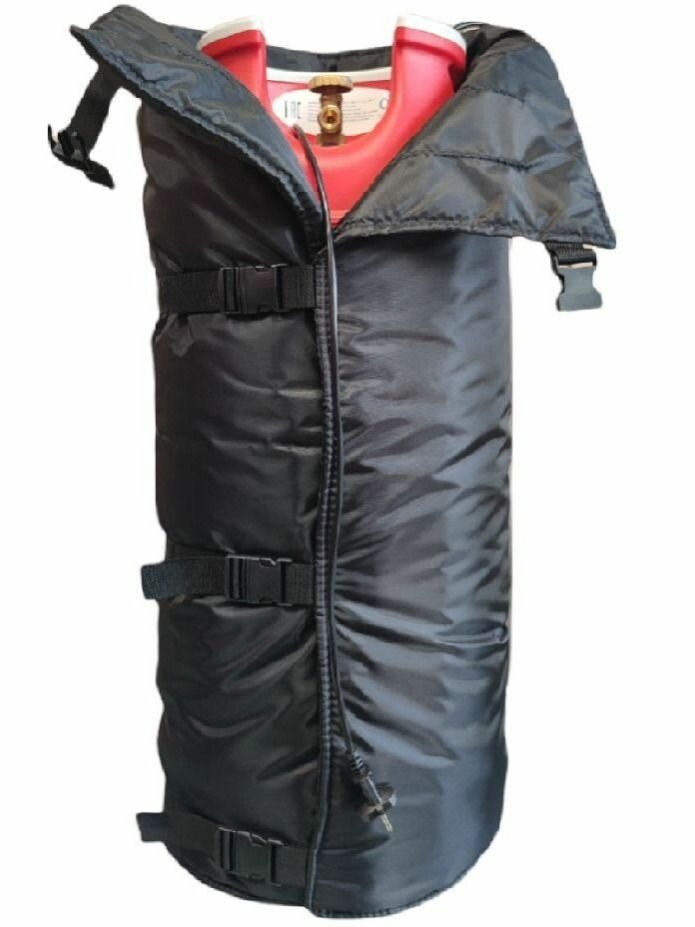 Термоодеяло для газовых баллонов 33,5/34/47/50 литров на застежках ТОЭ-ГБ-50