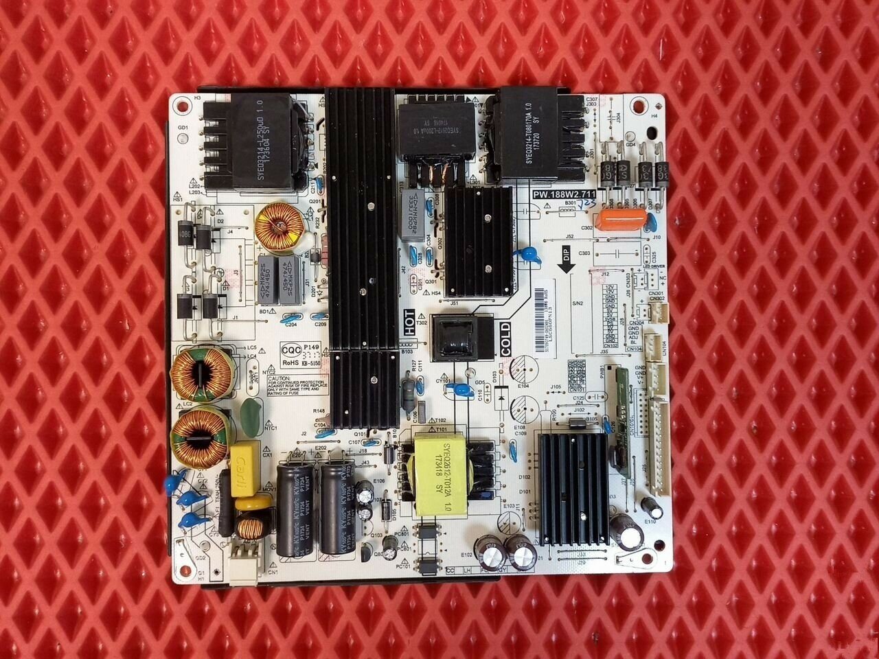 Блок питания (PSU) PW.188W.711 для телевизора SHARP LC-55CUQ8052E в надёжной упаковке