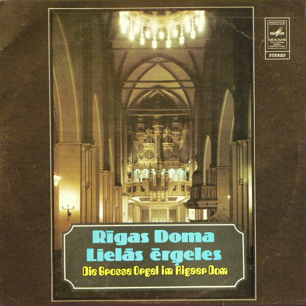Henry Purcell, Tommaso Giordani 'Die Grosse Orgel Im Rigaer Dom' LP/1976/Classical/Russia/Nm