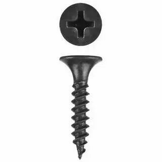 Саморезы оксид (РМЗ) ч/р, черный, по металлу 3,5 х 16 (1 кг)// 9866