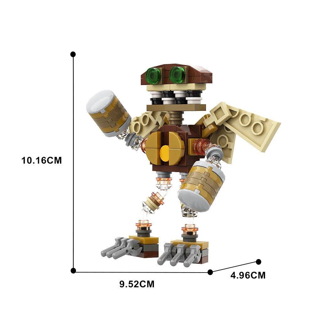 Конструктор GOBRICKS Mini Flying, 104PCS