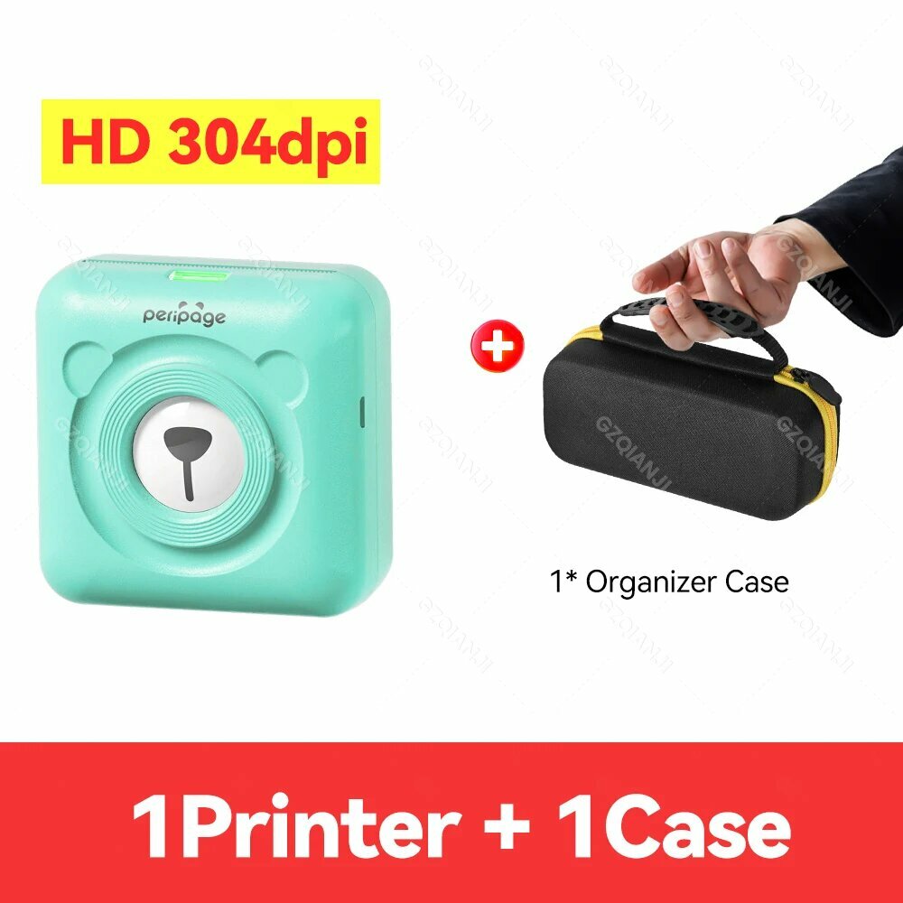 Термопринтер Peripage A6 желтый