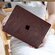 Кожаный чехол для MacBook Air 13" Red M2 M3 A3113