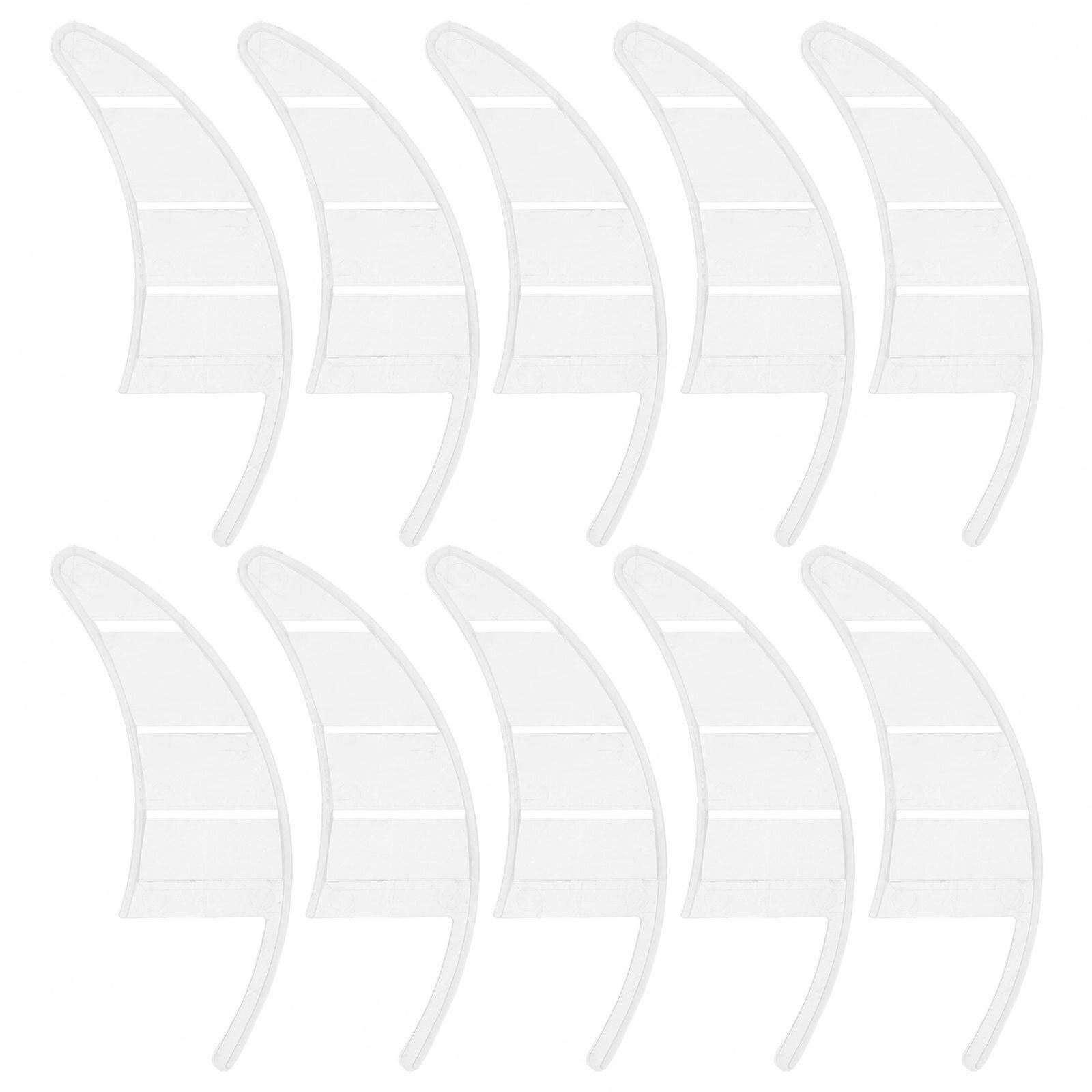 Прозрачные пластиковые защитные чехлы для ножей мясорубки, набор из 10 шт для безопасности и хранения