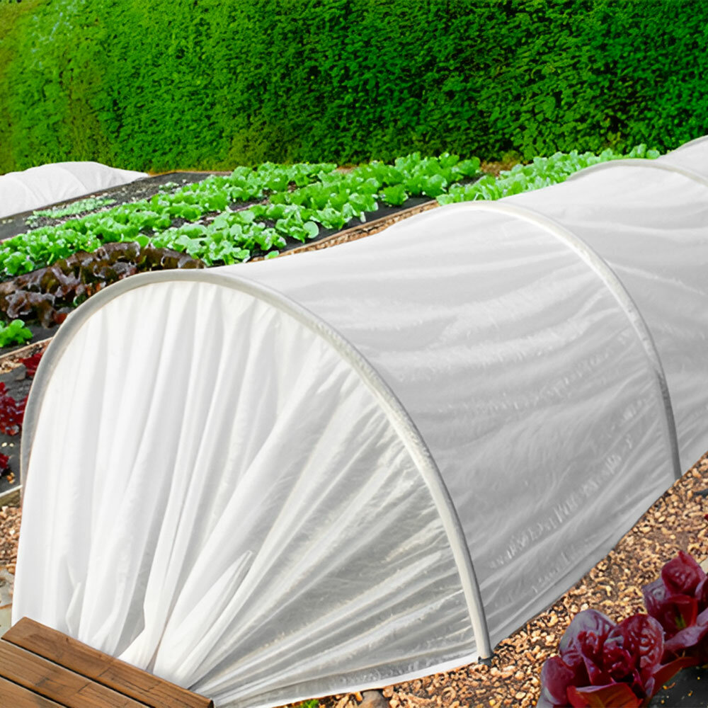 Парник "Садовита" 4м, металлические дуги 2м в пвх, укрывной материал 60 г/м2