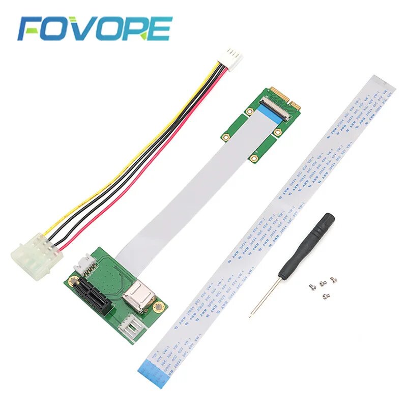 Мини PCI-E для PCI-E Express 1X удлинитель адаптер карта с USB переходником карта
