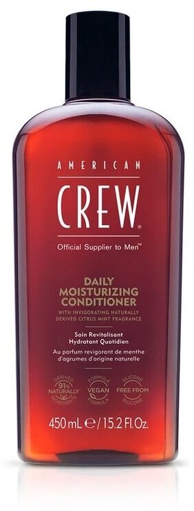 American CREW Кондиционер увлажняющий для ежедневного ухода, 450мл