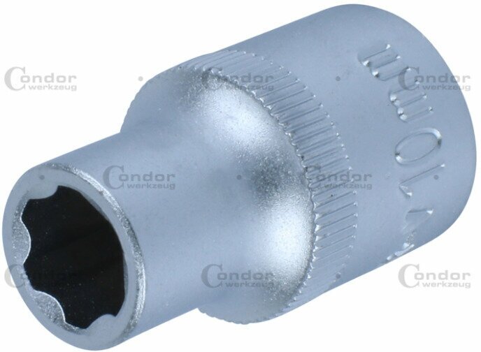 Головка торцевая 10 мм шестигранная 1/2" универсальная арт. 22000/10 Condor Werkzeug