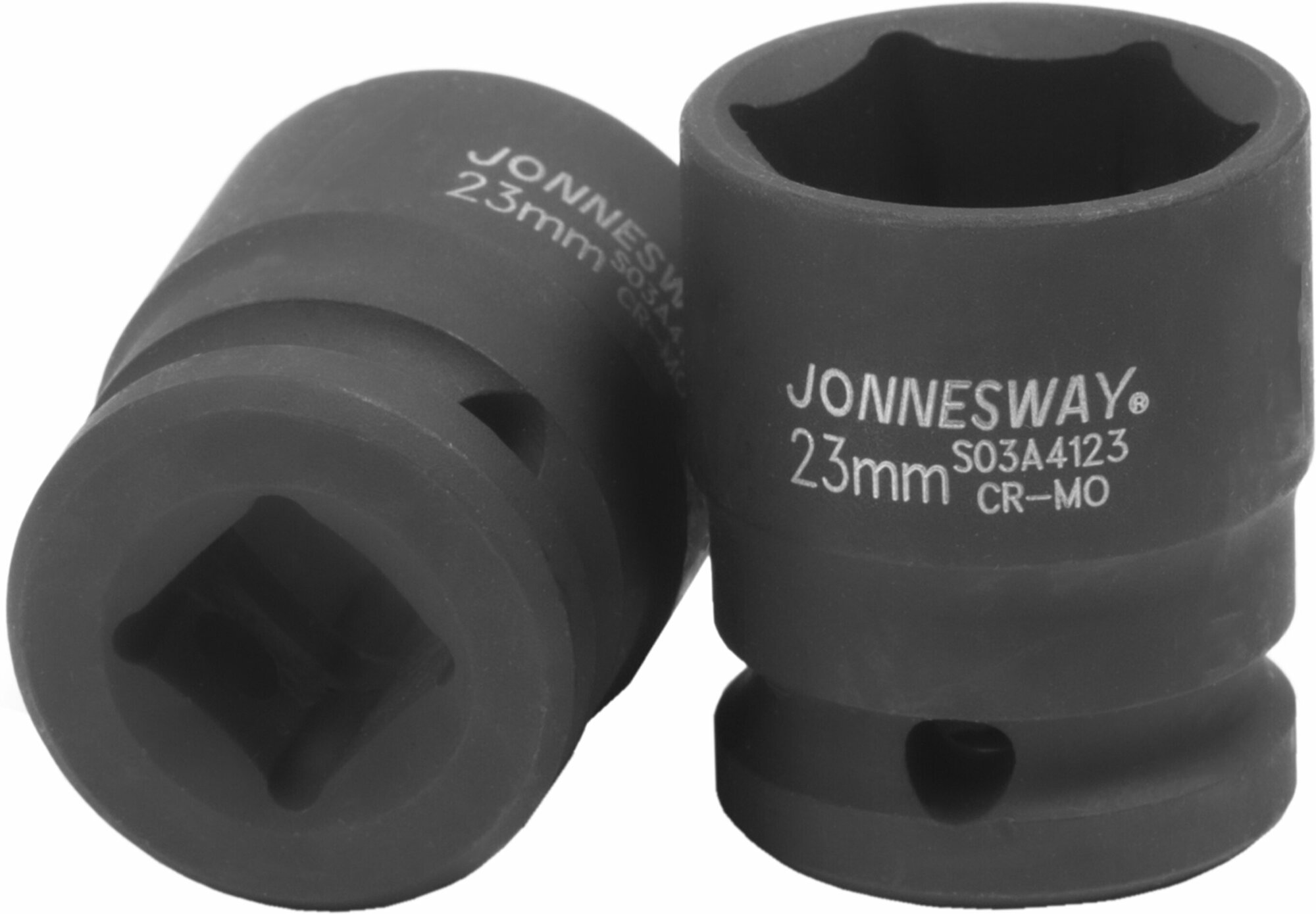 Головка торцевая ударная 1/2"DR, 23 мм, S03A4123, Jonnesway