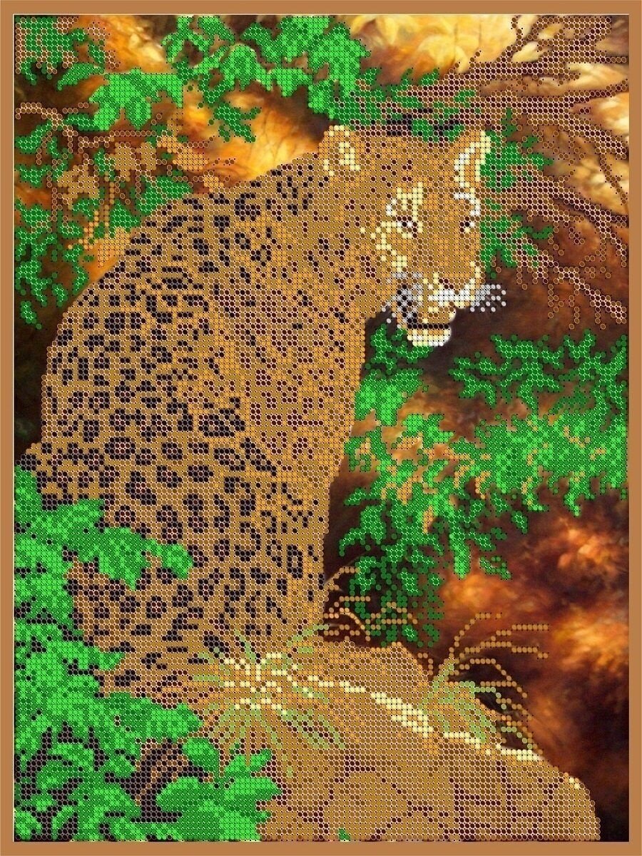 Леопард 30х38см