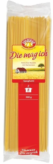Макароны 3 GLOCKEN Die mag ich Спагетти Spagetti 500г