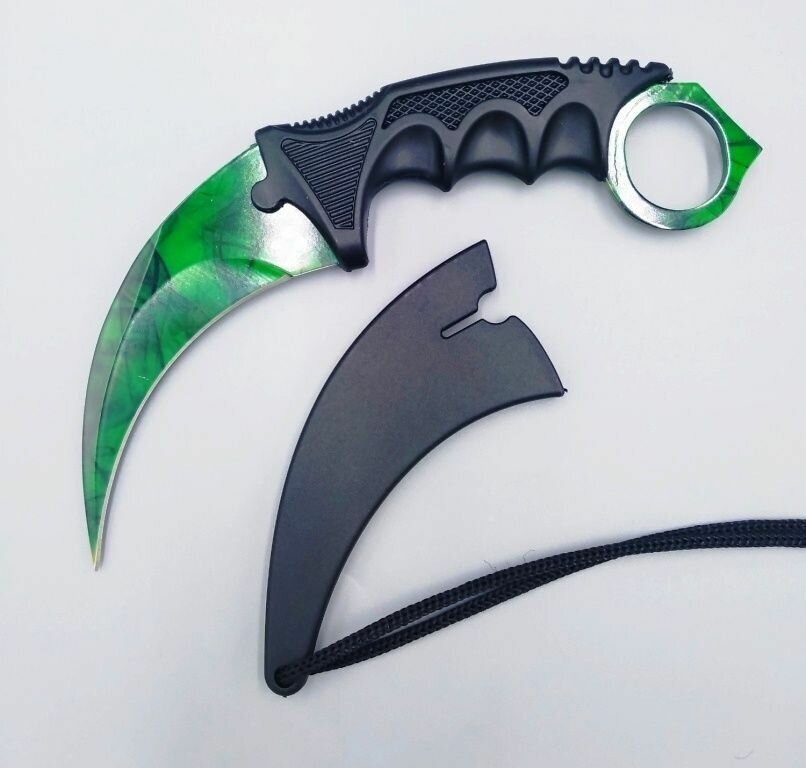 Керамбит Нож туристический универсальный Коготь 19см, для похода, охоты, рыбалки длина лезвия 9см. Сувенир подарок мужчине на день рождения, новый год