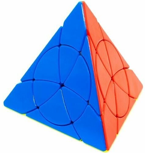 Пирамидка Рубика YJ Petal Pyraminx / Цветной пластик / Развивающая головоломка