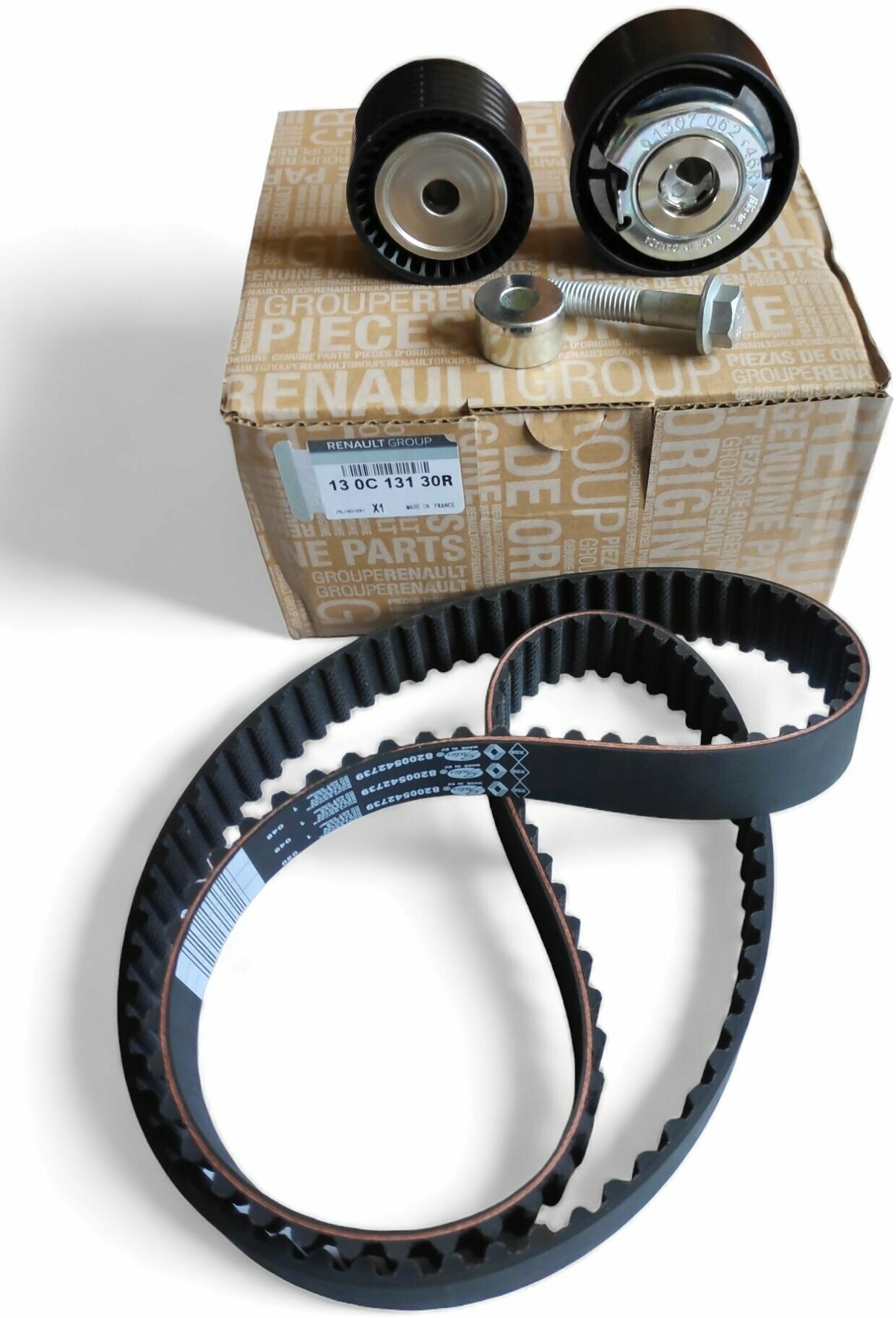 Комплект ремня ГРМ Renault Рено Дастер, Лагуна, Меган, Каптур и др. / Ниссан Террано / Опель Виваро / 130C13130R