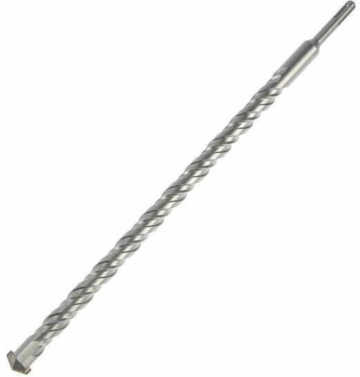 Бур по бетону TUNDRA, двойная спираль, SDS-plus, 24 х 410 мм