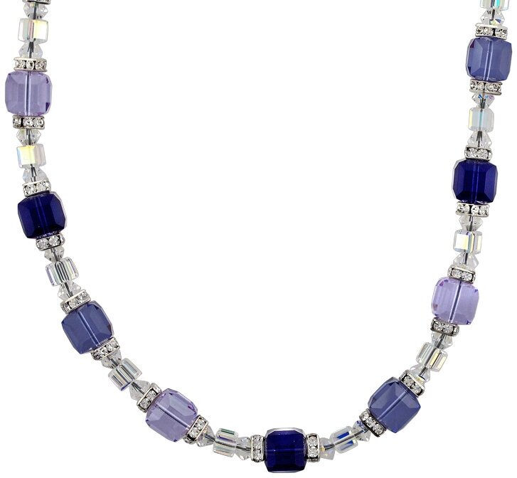 Колье, кристаллы Swarovski